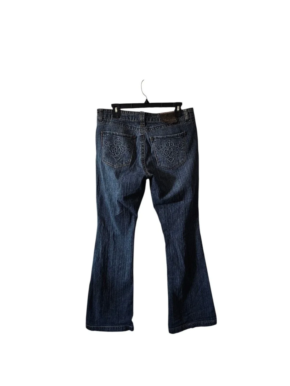nine rivets | Jeans | Nine Rivets Flare Leg Jeans Size 3 Blue Denim Low ...